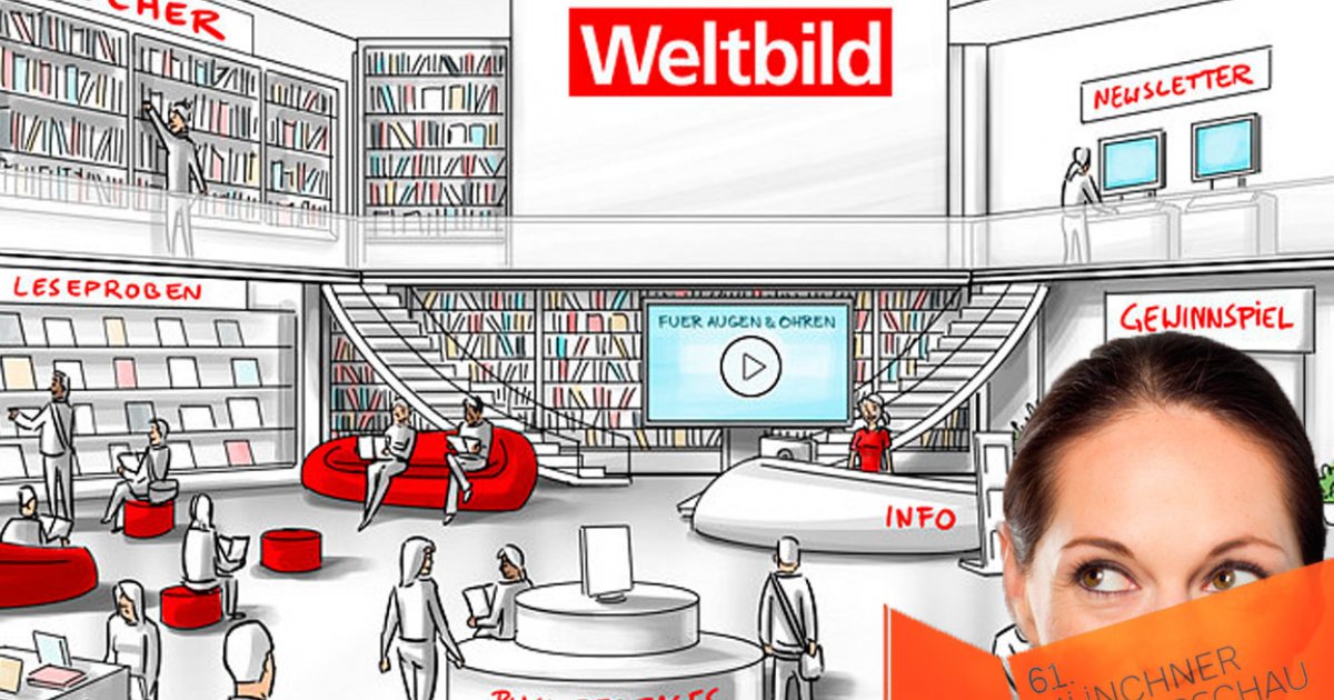 Weltbild stellt den Leseherbst digital aus