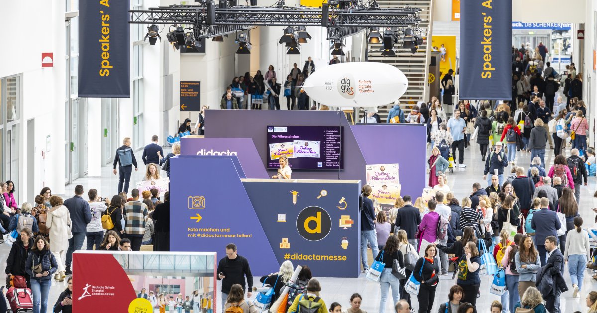 63.000 Menschen besuchten die didacta 2024