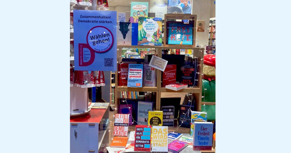 "Hier könnte ein vernünftiges Plakat hängen ..."