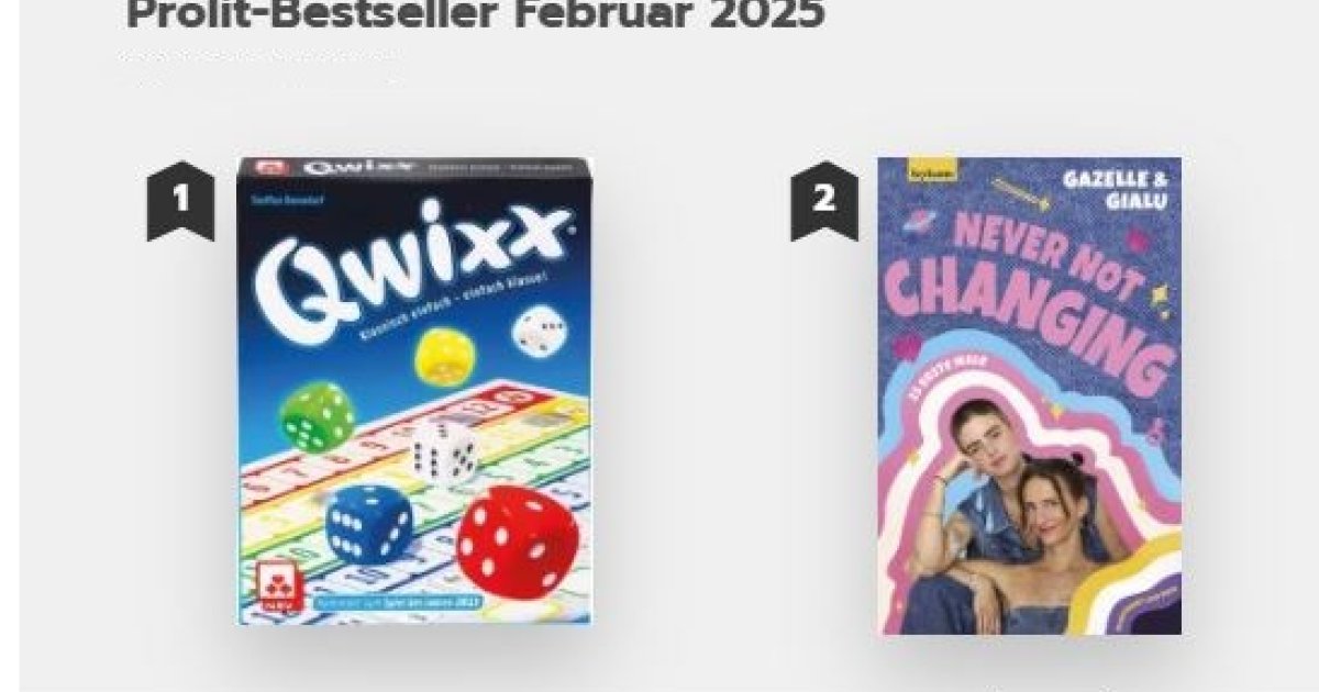 Indie-Bestseller der 170 Prolit-Verlage im Februar 2025