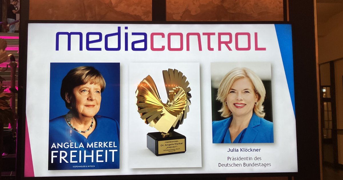 Jede Sekunde ein Merkel-Buch verkauft