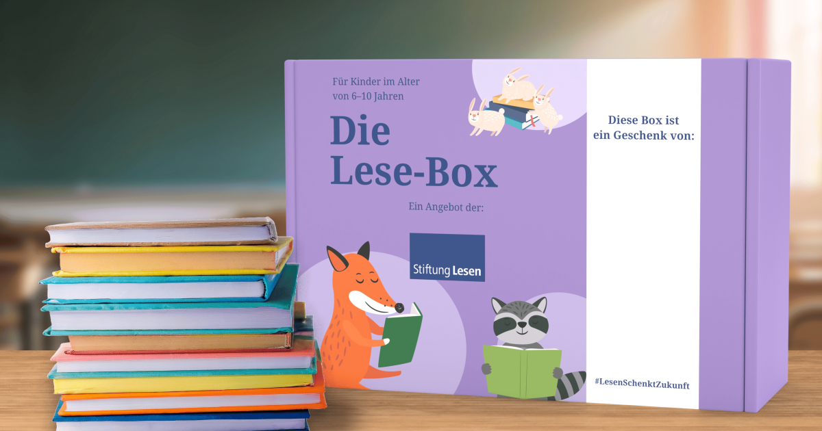 Stiftung Lesen startet Kampagne für Lese-Boxen an Grundschulen