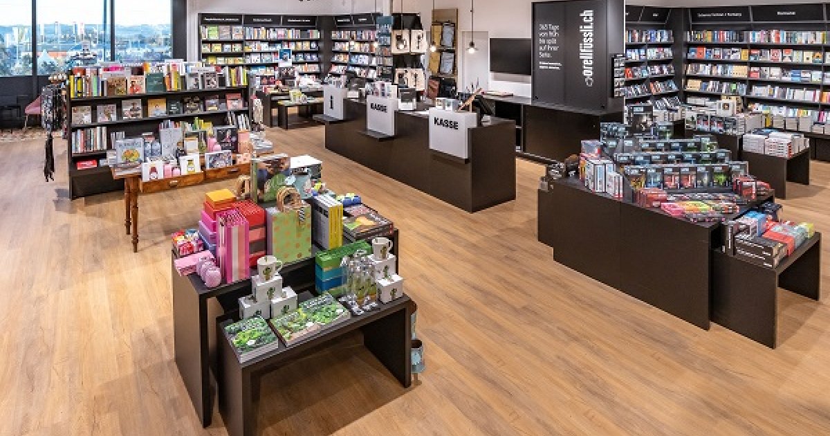 Orell Füssli eröffnet im Bahnhof Luzern